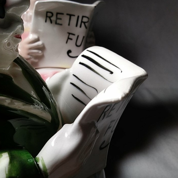 Lefton Grandma/Grandpa Banks | Accents | Lefton Ceramic Grandma Grandpa ...